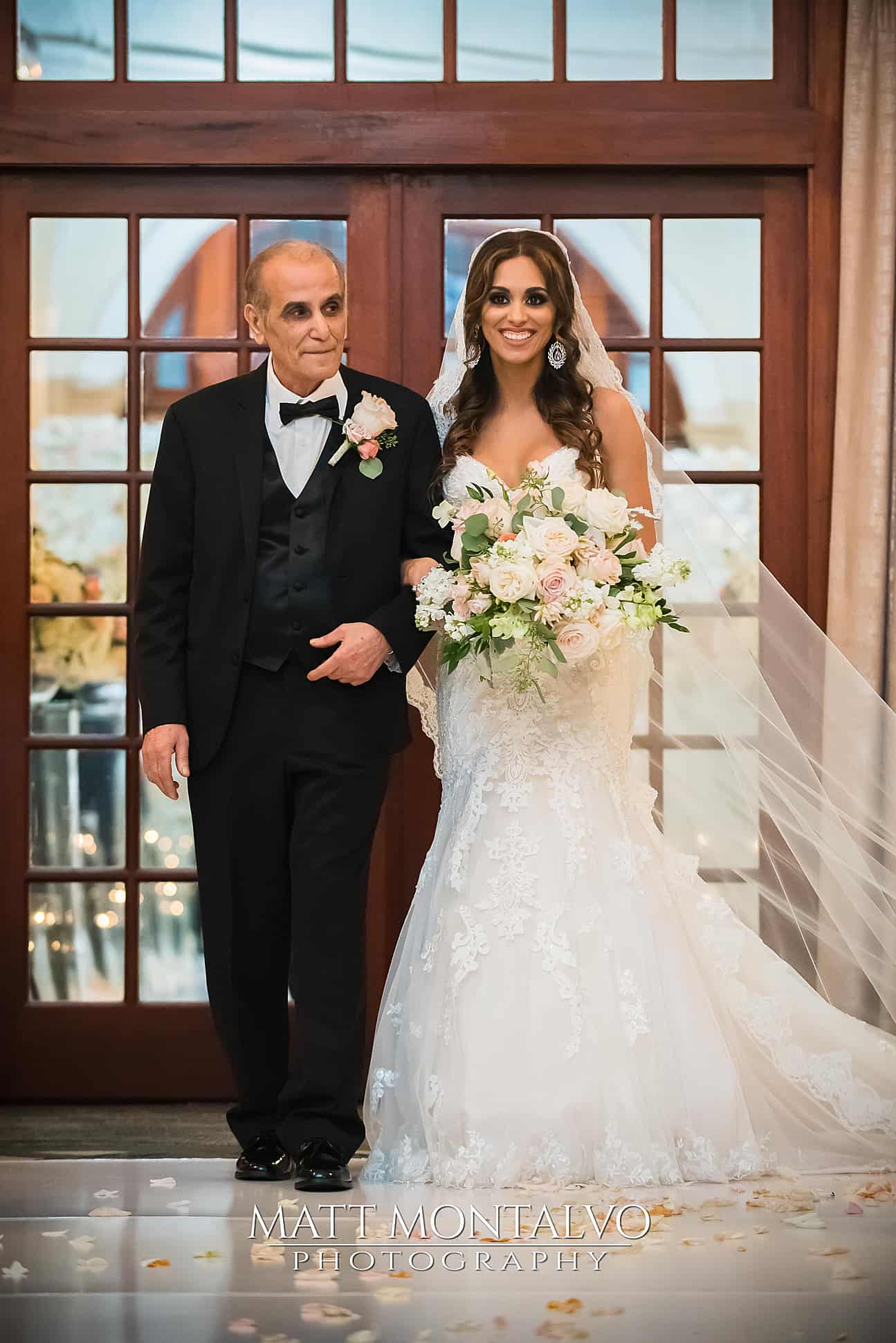 Crystal Ballroom Wedding Photography in Houston, TX with Mona & Ty